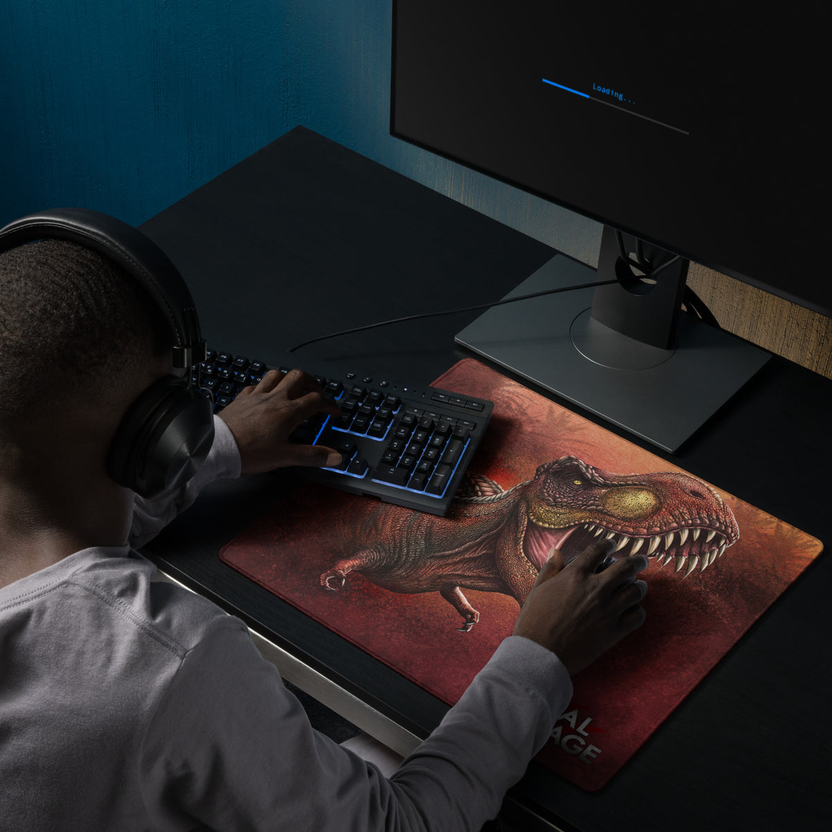 Tyrannosaurus (XL Gaming Mousepad) – Primal Carnage Store