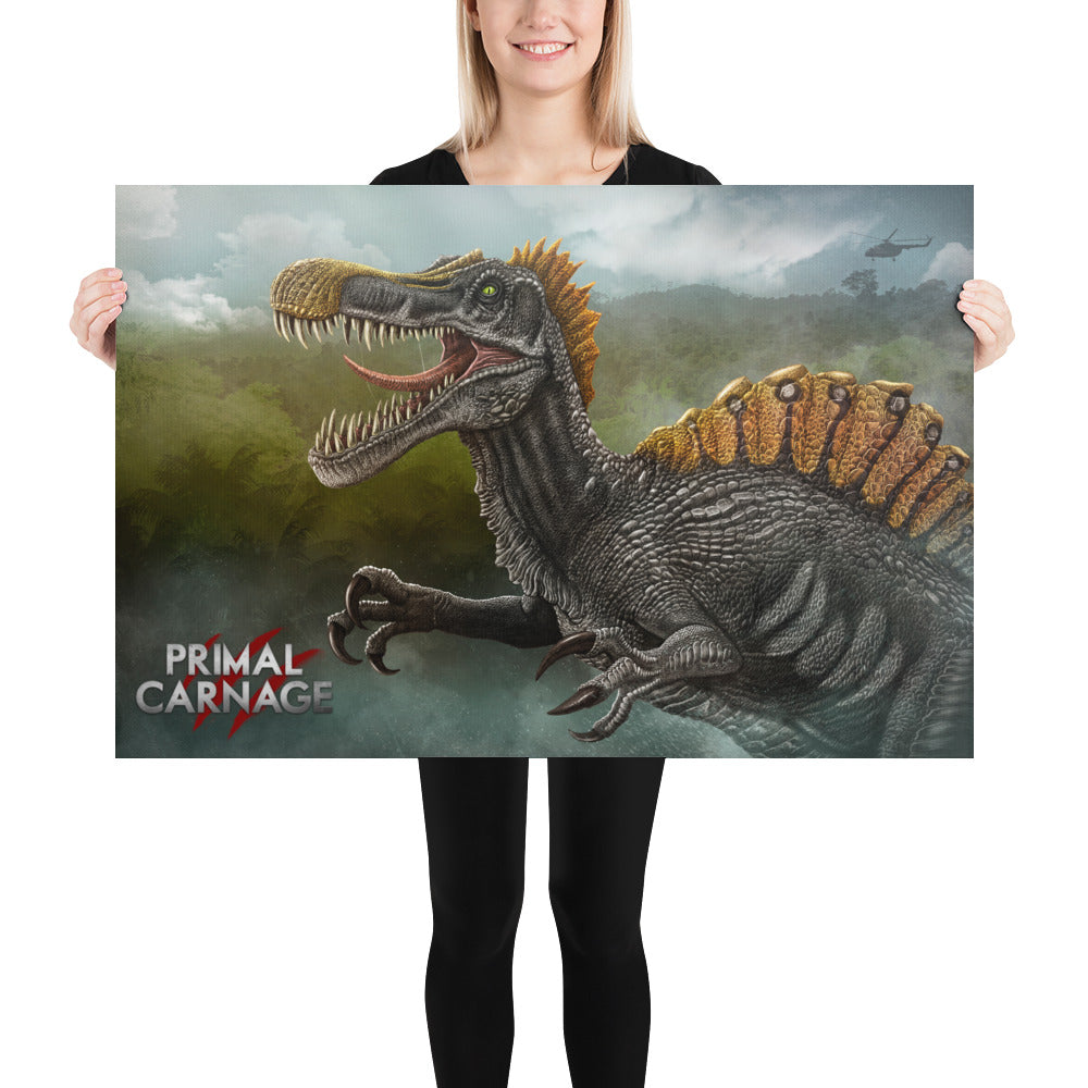 Classic Spinosaurus (Premium Semigloss Poster) – Primal Carnage Store